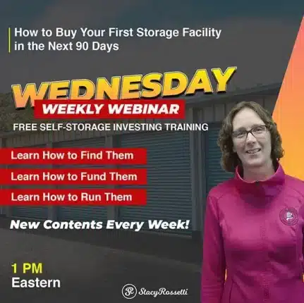 #1 Source To Learn Self Storage Investing - Stacy Rossetti